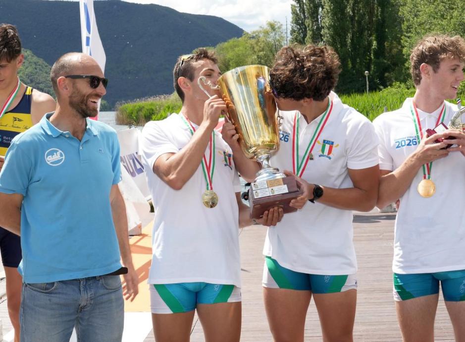 Francesco Z., a student at Liceo Vittoria and Italian rowing champion ...